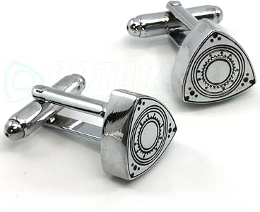 Amazon.com: Rotor Cuff Links - Chrome/Black by Rotary13B1: Jewelry