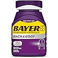 Amazon.com: Bayer Back & Body Extra Strength Aspirin, 500mg Coated ...