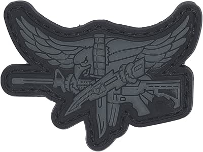 Amazon.com : SWAT PVC Gray Operator Patch : Everything Else
