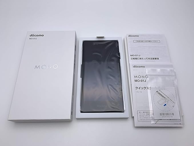 Amazon | Docomo MONO MO-01J Black 白ロム | スマートフォン本体 通販
