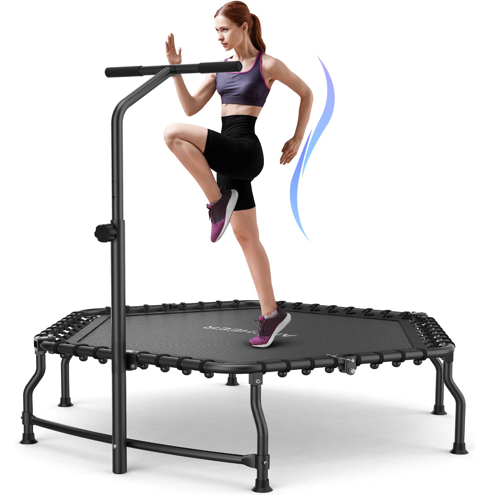ANCHEER 50" Rebounder Trampoline for Adults- 2025 Foldable Mini ...