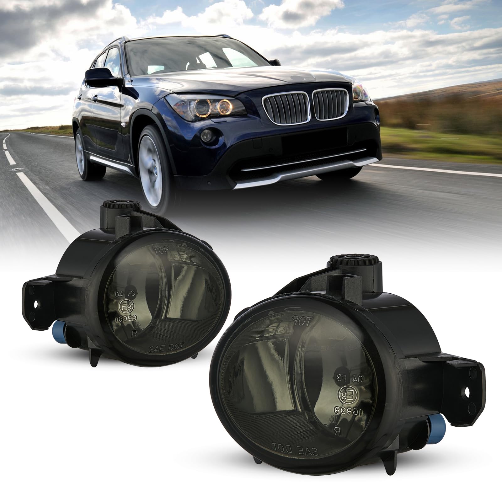 Fog Lights fit for BMW X1 E84 2012-2015 with M Package sport bumper/X3 ...