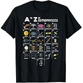 Amazon.com: A to Z Funny Astronomy Lovers Astrophysics Astronomers T ...
