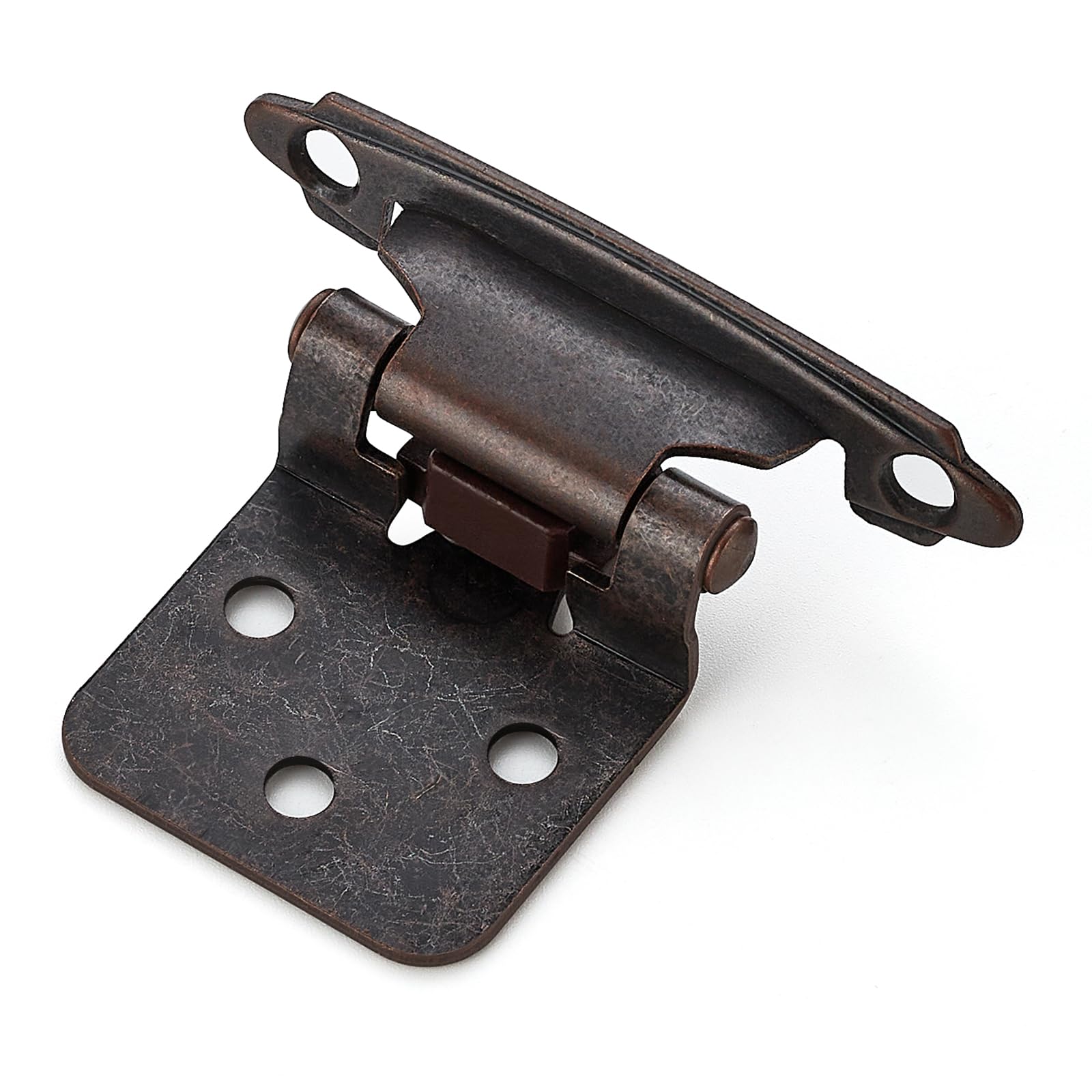 Ravinte 20 Pack 10 Pairs 1/2 inch Overlay Cabinet Hinges Antique Copper ...