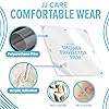 JJ CARE Shower Protector [Pack of 7], 9x9 Dialysis Catheter Shower ...