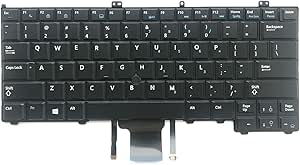 Amazon.com: Replacement Keyboard Compatible for Dell Latitude 7000 ...