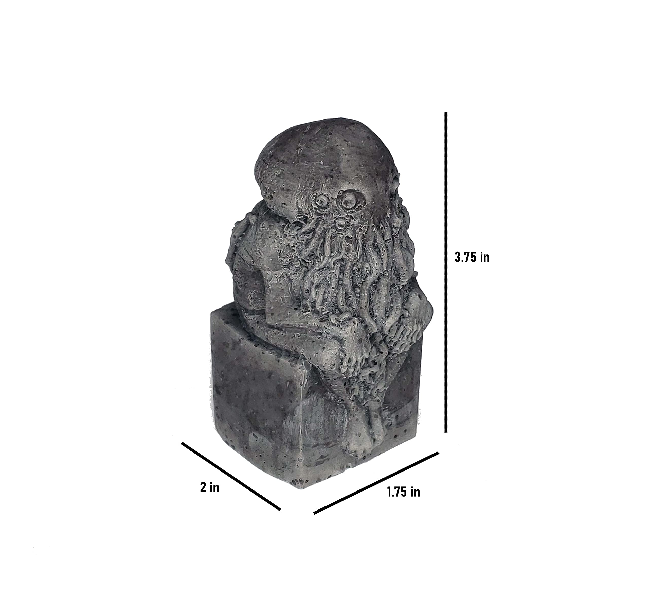 Mua Cthulhu Stone Idol | Newspaper & Crate | Lovecraft Concrete Statue ...