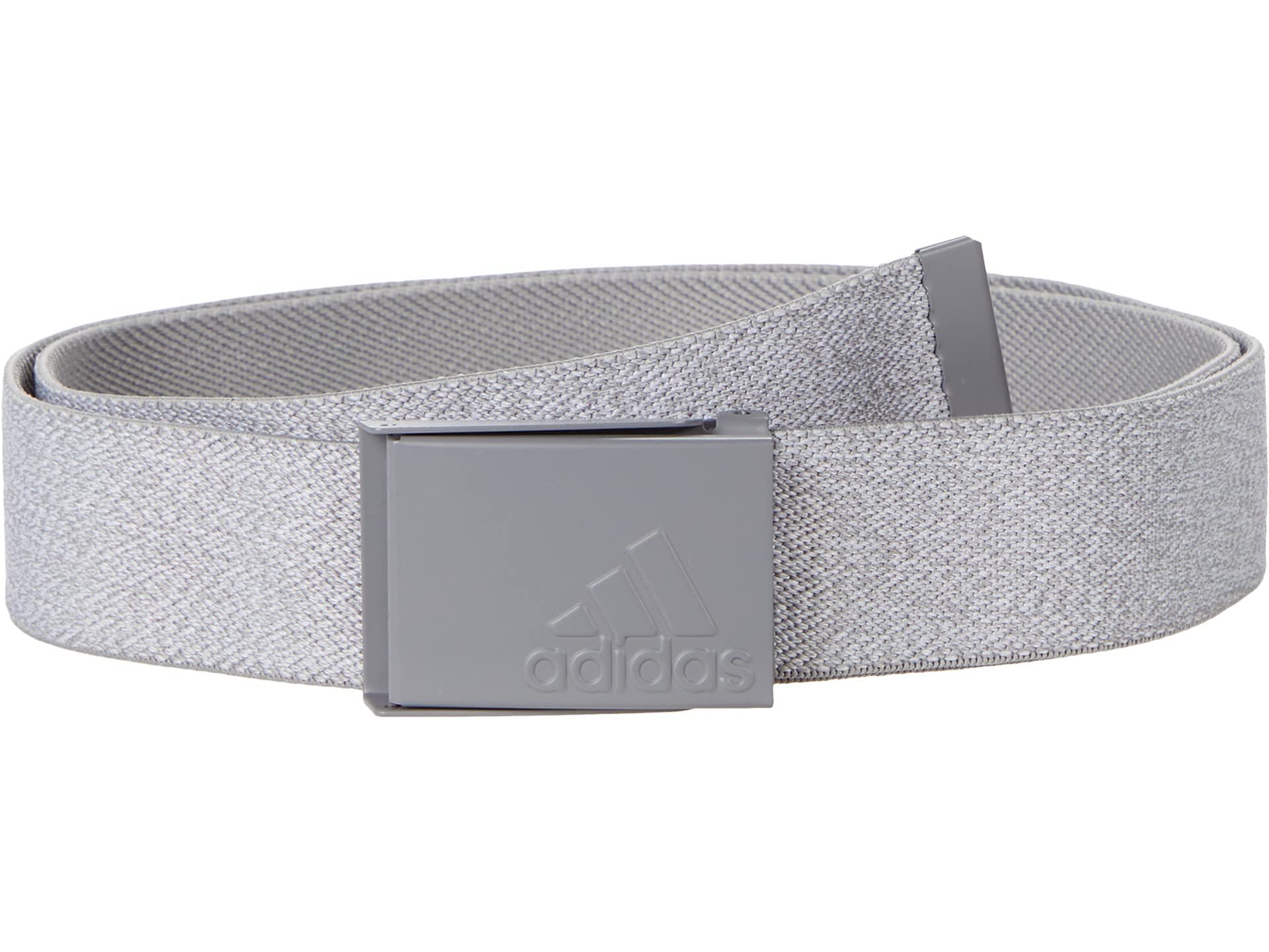 adidas Golf Men's Heather Reversible Web Belt, Grey, One Size Fits Most ...