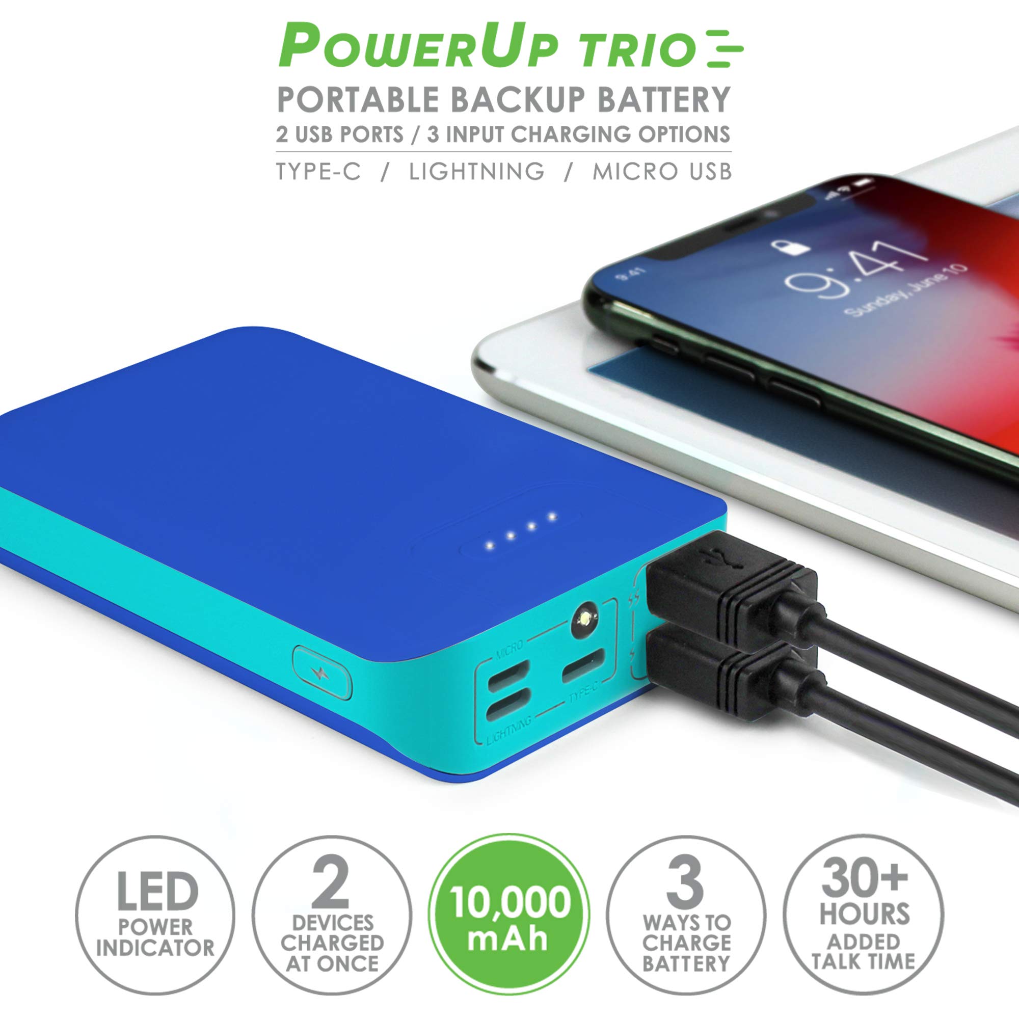 Mua Aduro Portable Charger Power Bank 10,000mAh External Battery Pack ...