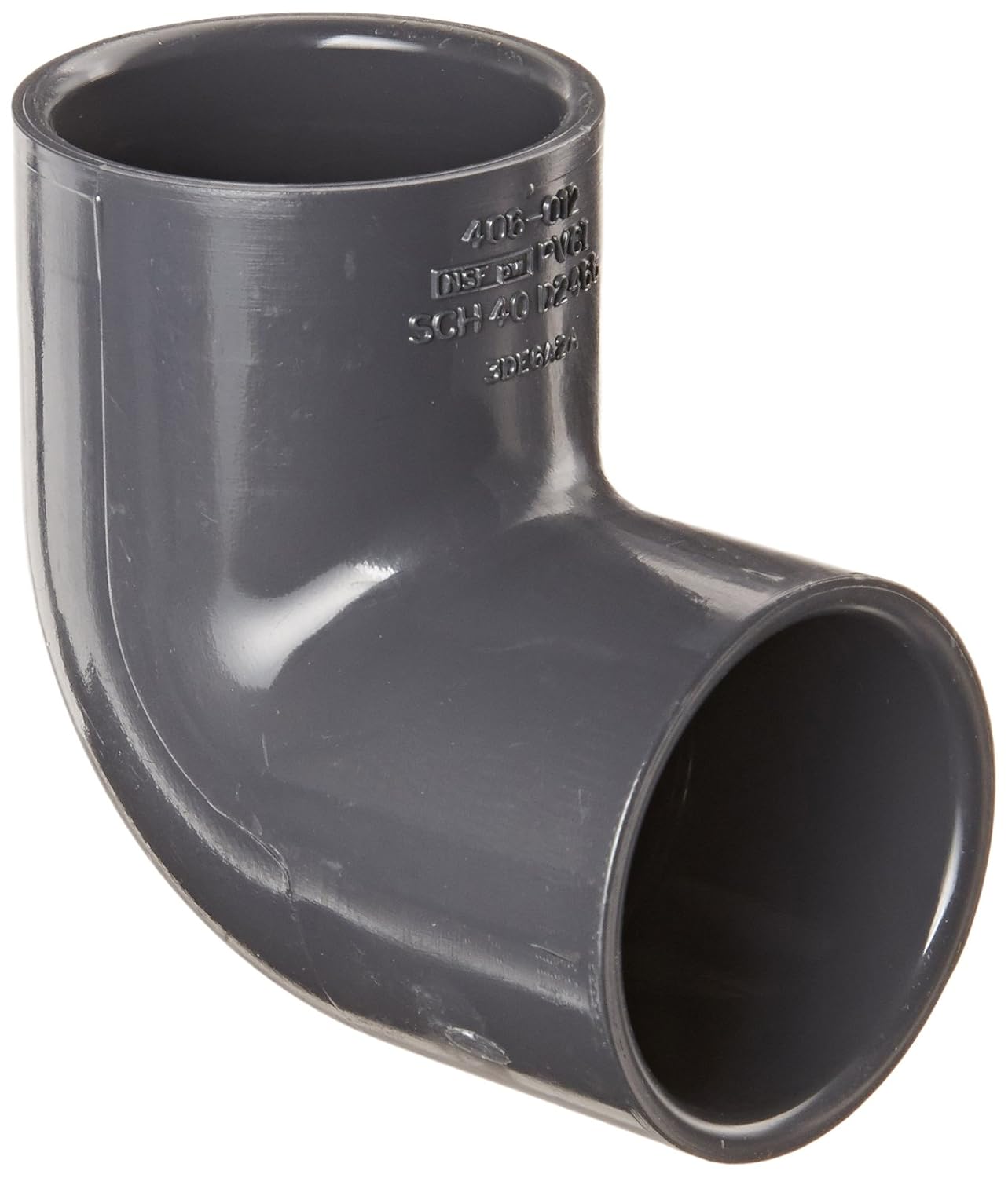 406-G Spears Series Socket 3/4 Gray, 40, Schedule Elbow, Degree 90 ...