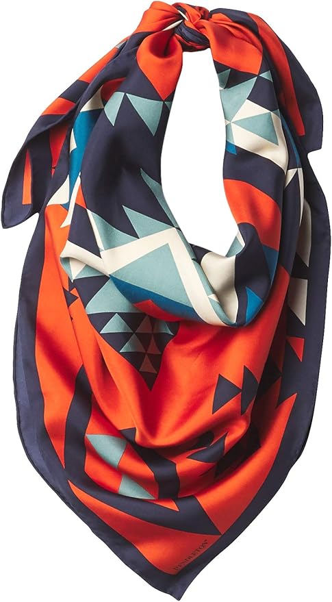 Pendleton Women's Silk Scarf, Pilot Rock Red, One Size: Amazon.ca ...