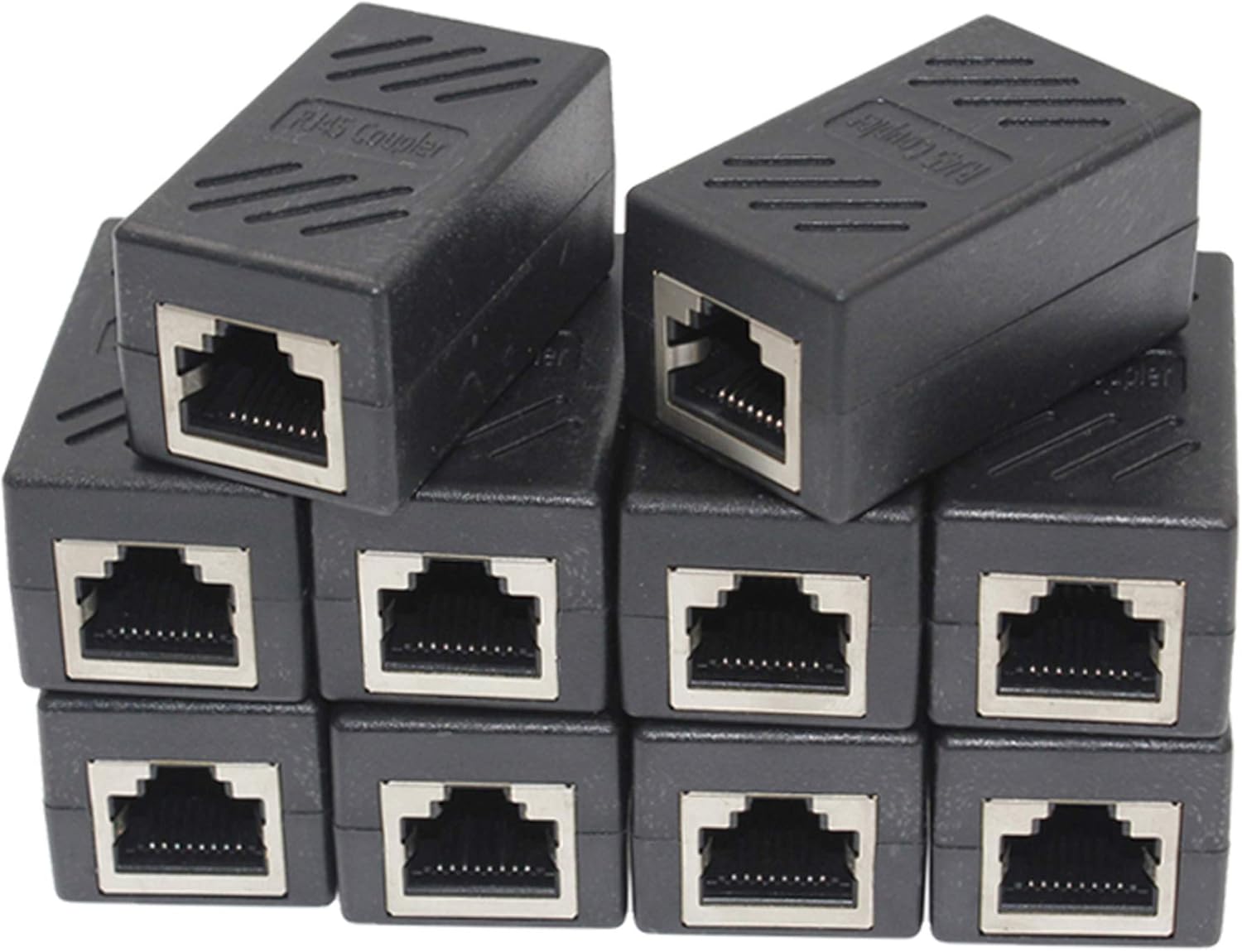 RJ45 In-Line Coupler Connector Cat7 Cat6 Cat5E Ethernet Network Cable ...