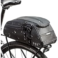 Lixada Bike Rear Pannier Bag,Insulated Trunk Cooler Bags Cycling ...
