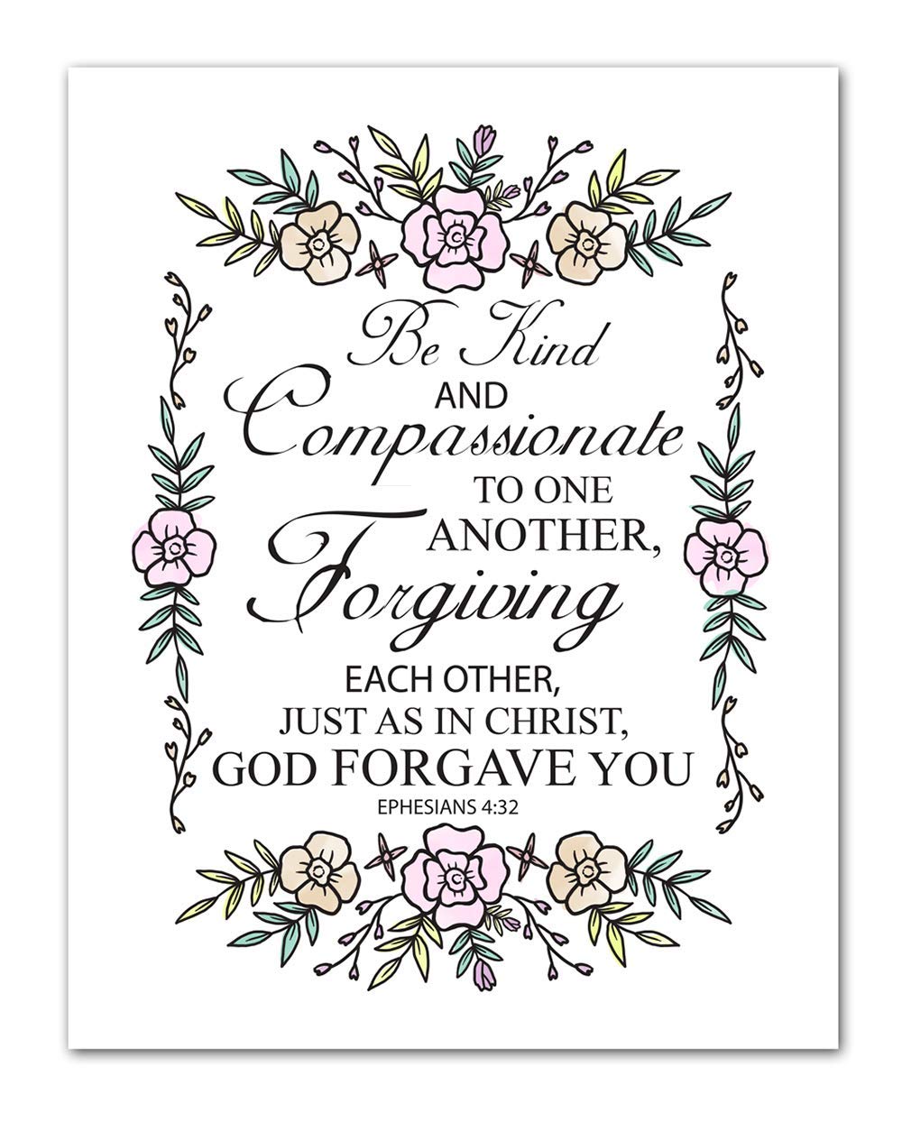 Amazon.com: Ephesians 4:32 -"Be Kind and Compassionate to One Another ...