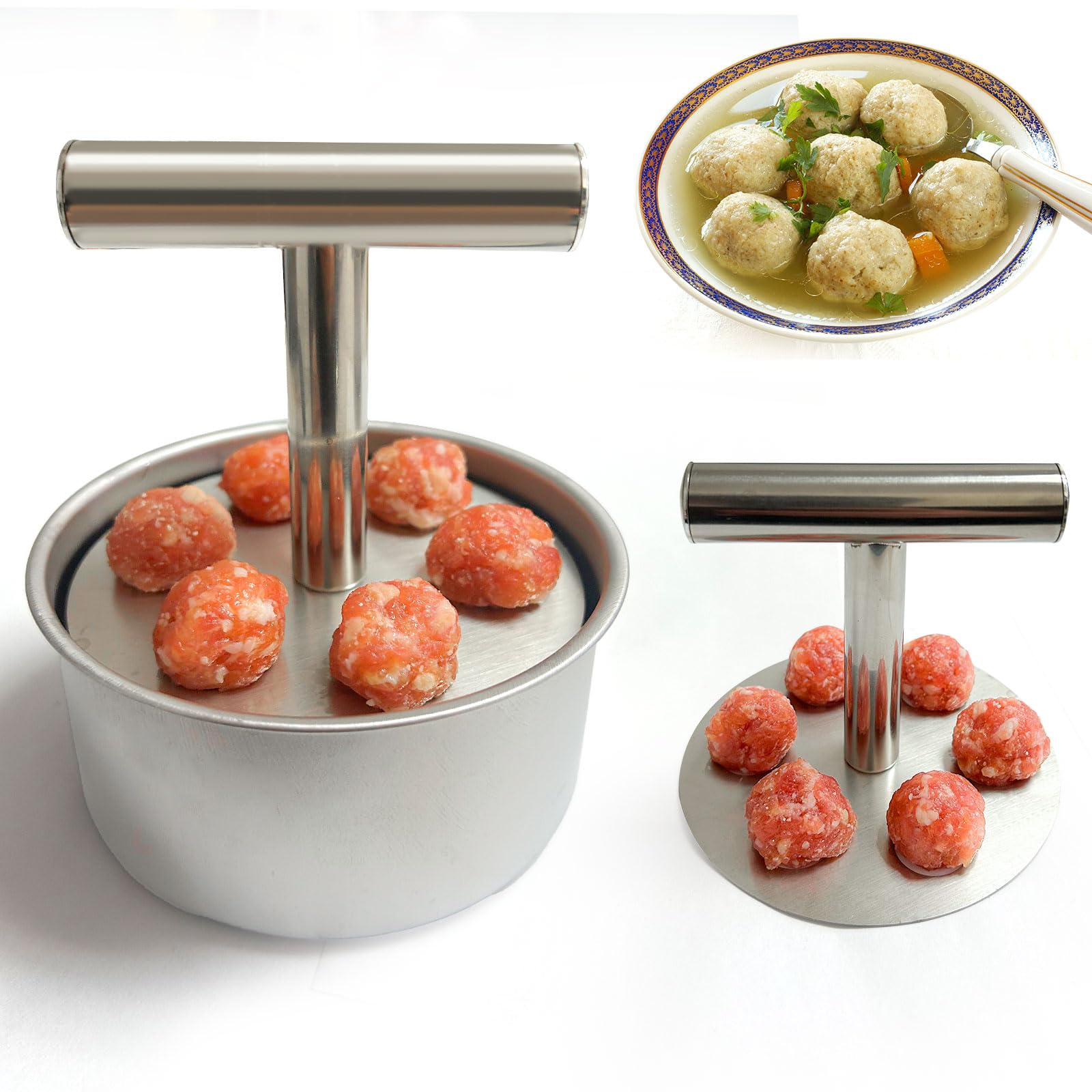 Meatball Maker, Stainless Steel Meatball Making Tool for Small ...