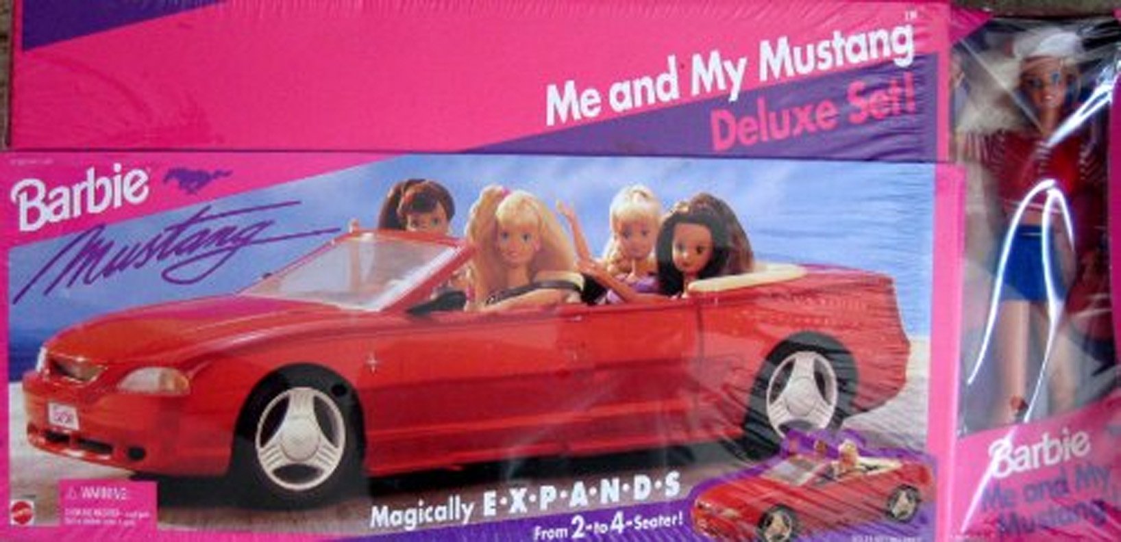 Mua Barbie ME and MY MUSTANG DELUXE Set w EXPANDING MUSTANG Vehicle CAR ...