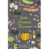 Keto Diet Journal: Ketogenic Macros Meal Tracking Log & Food Diary ...