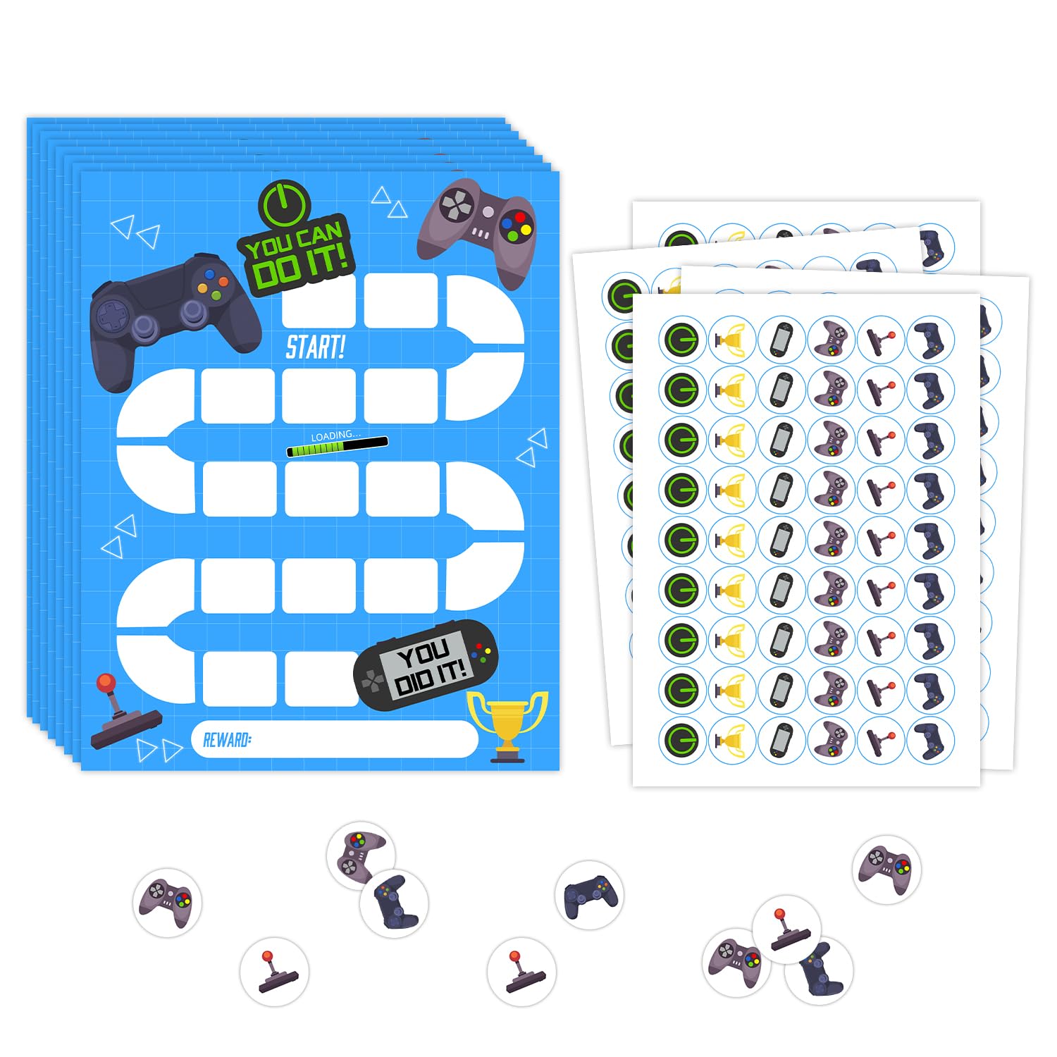Mua Behavior Reward Chart for Toddlers Boys Girls, You Can Do It, Video ...