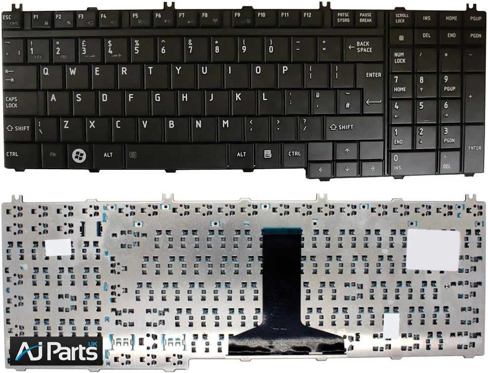 GLOSSY BRAND NEW FOR TOSHIBA SATELLITE L500 L505 LAPTOP ENGLISH ...