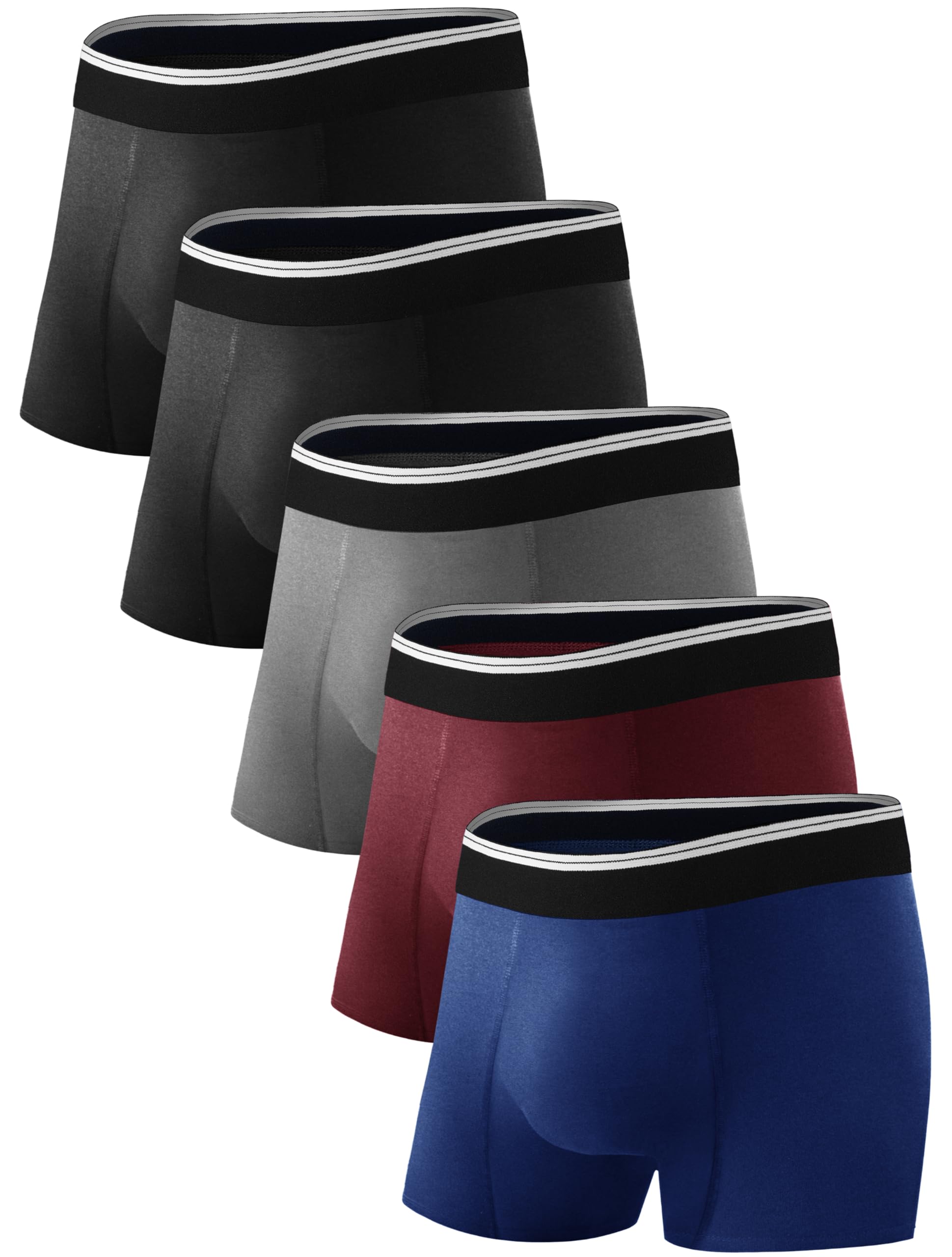 TIICHOO Men Incontinence Underwear Washable Fecal Incontinence Boxer ...