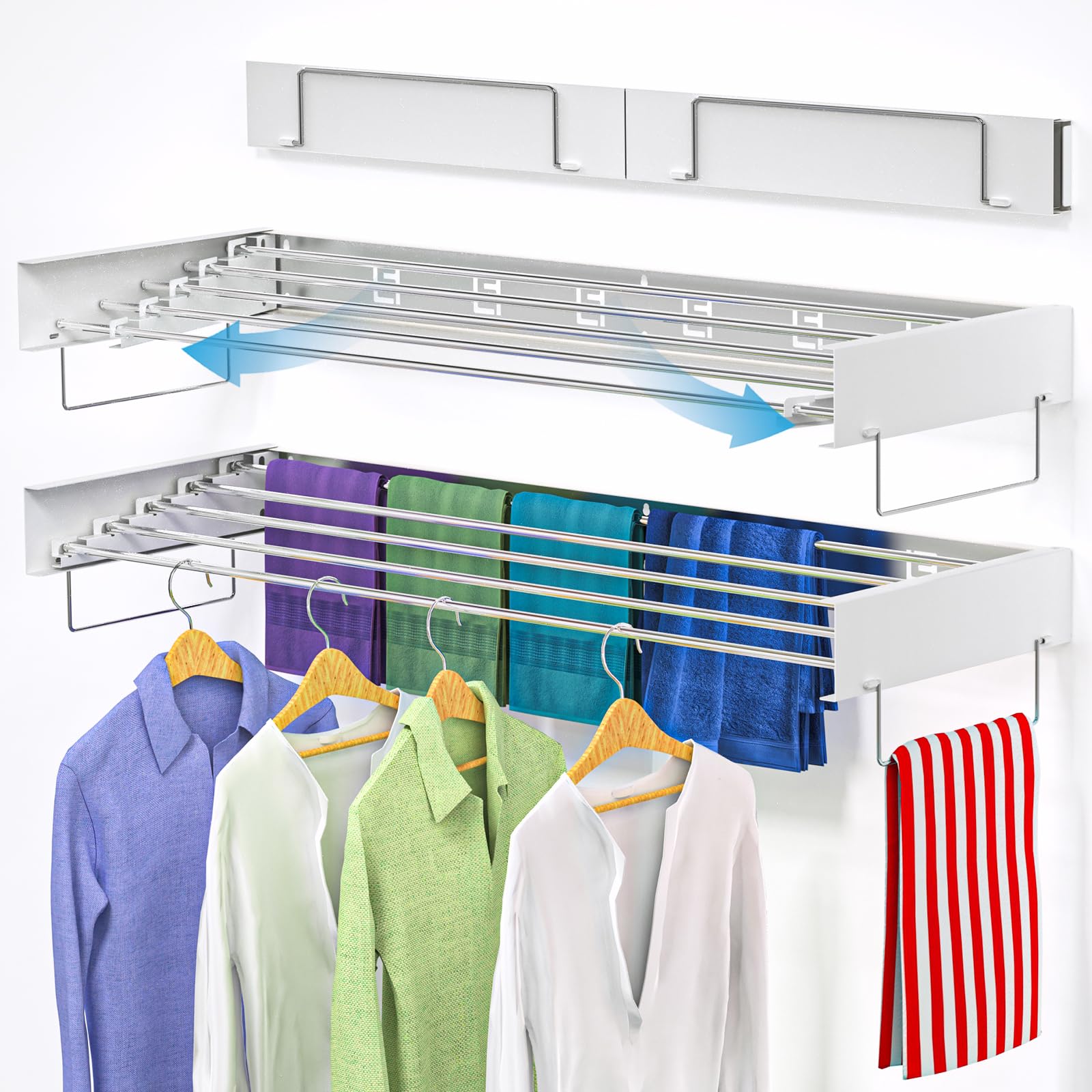 Wall-Mounted Dry Racks Oman | Buy Online | Whizz Others