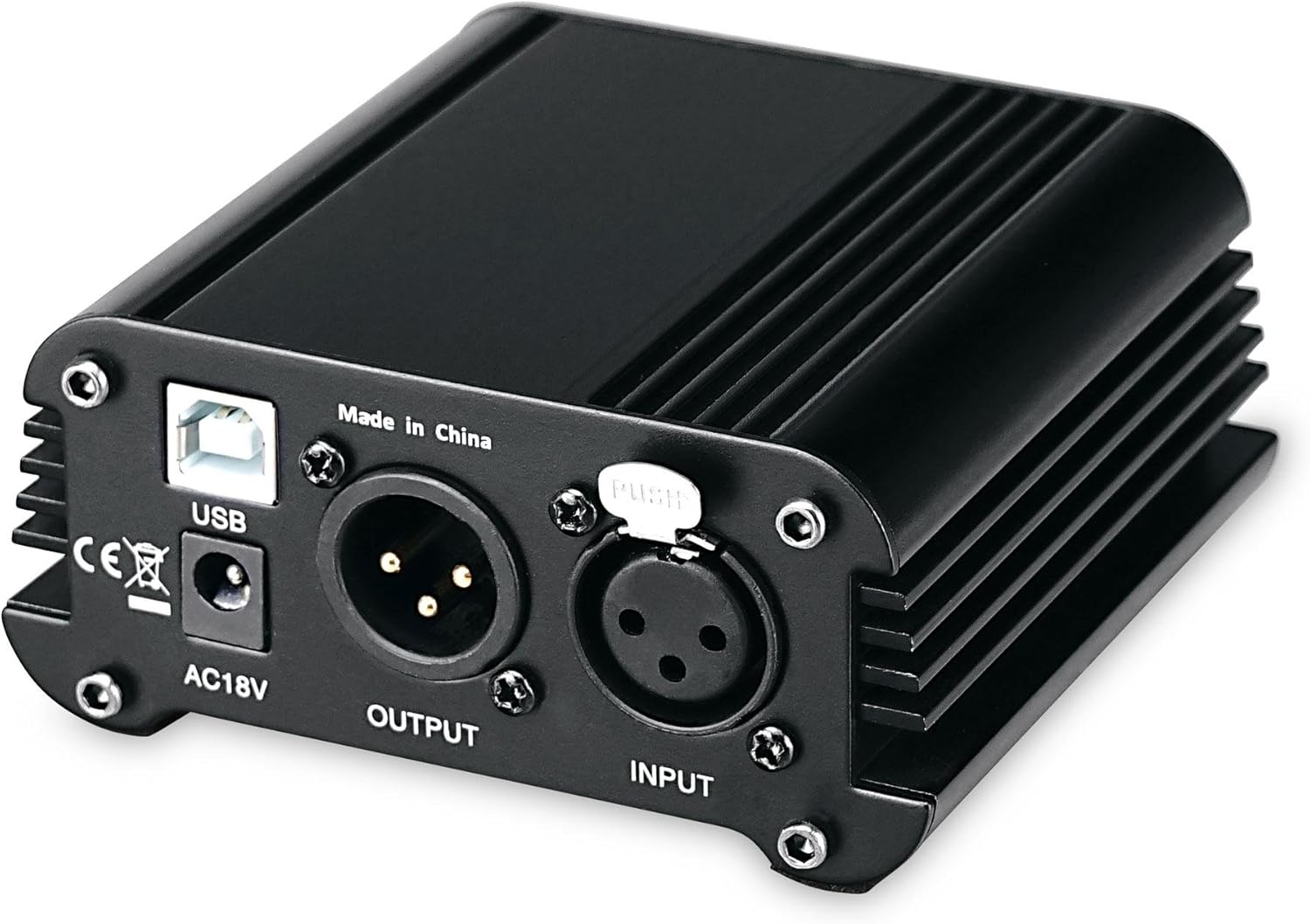 Alimentación phantom Pronomic PP-10 USB con interfaz de audio: Amazon ...