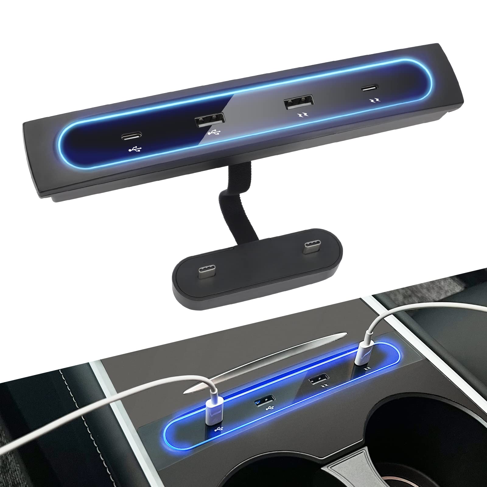 Mua Foruly for 2021 2022 2023 Tesla Model Y 3 Accessories Docking ...