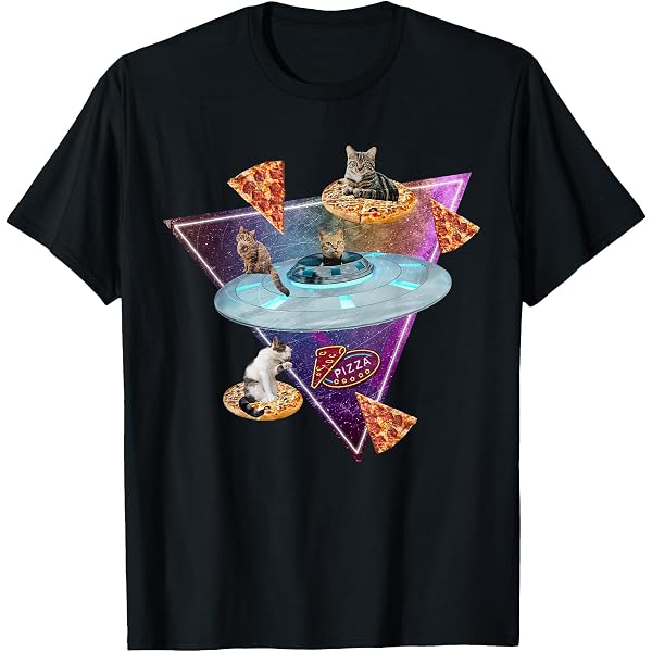 Cats Eating Pizza Shirt