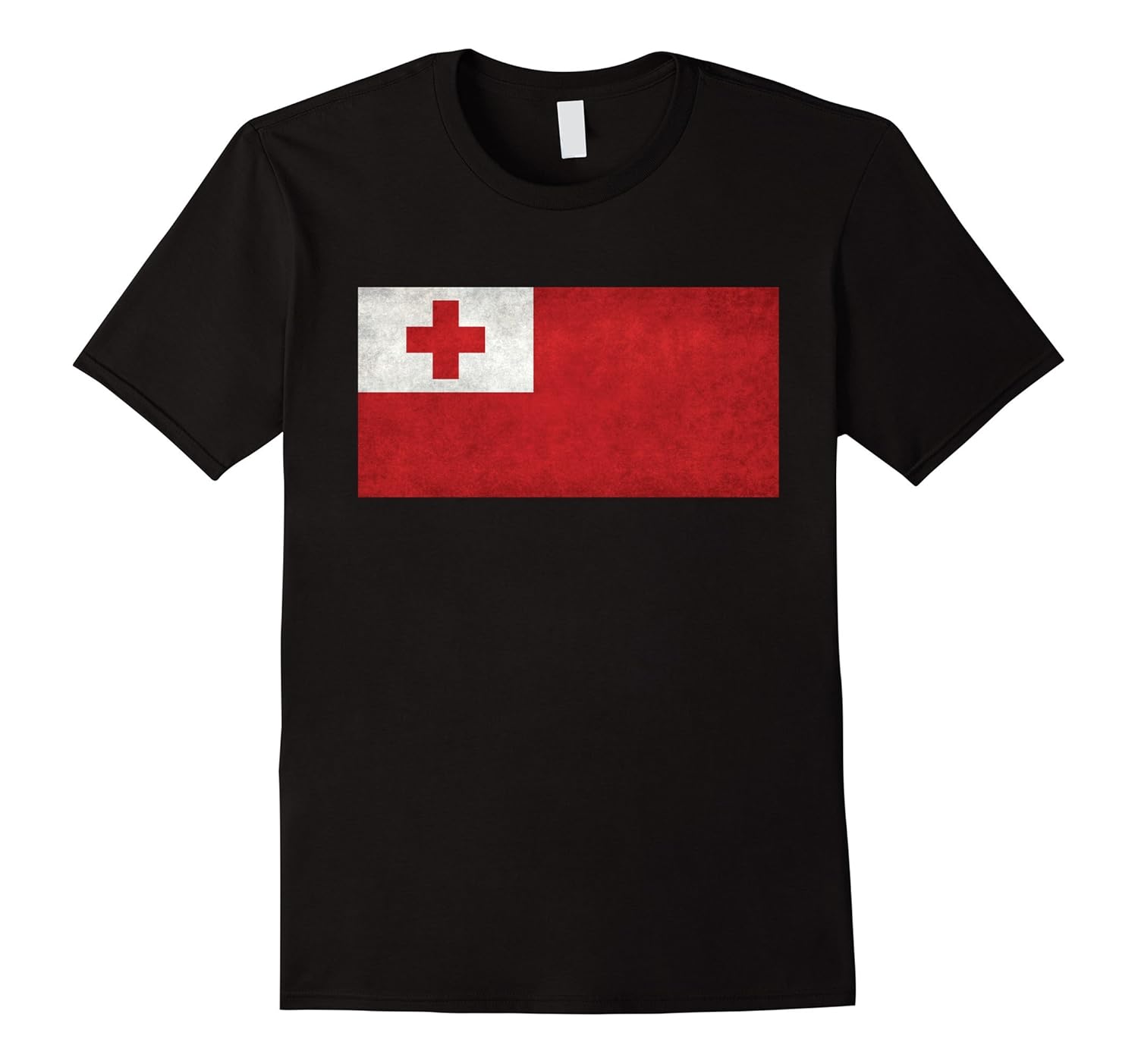 Tongan Flag T-Shirt in Vintage Retro Style-CL – Colamaga