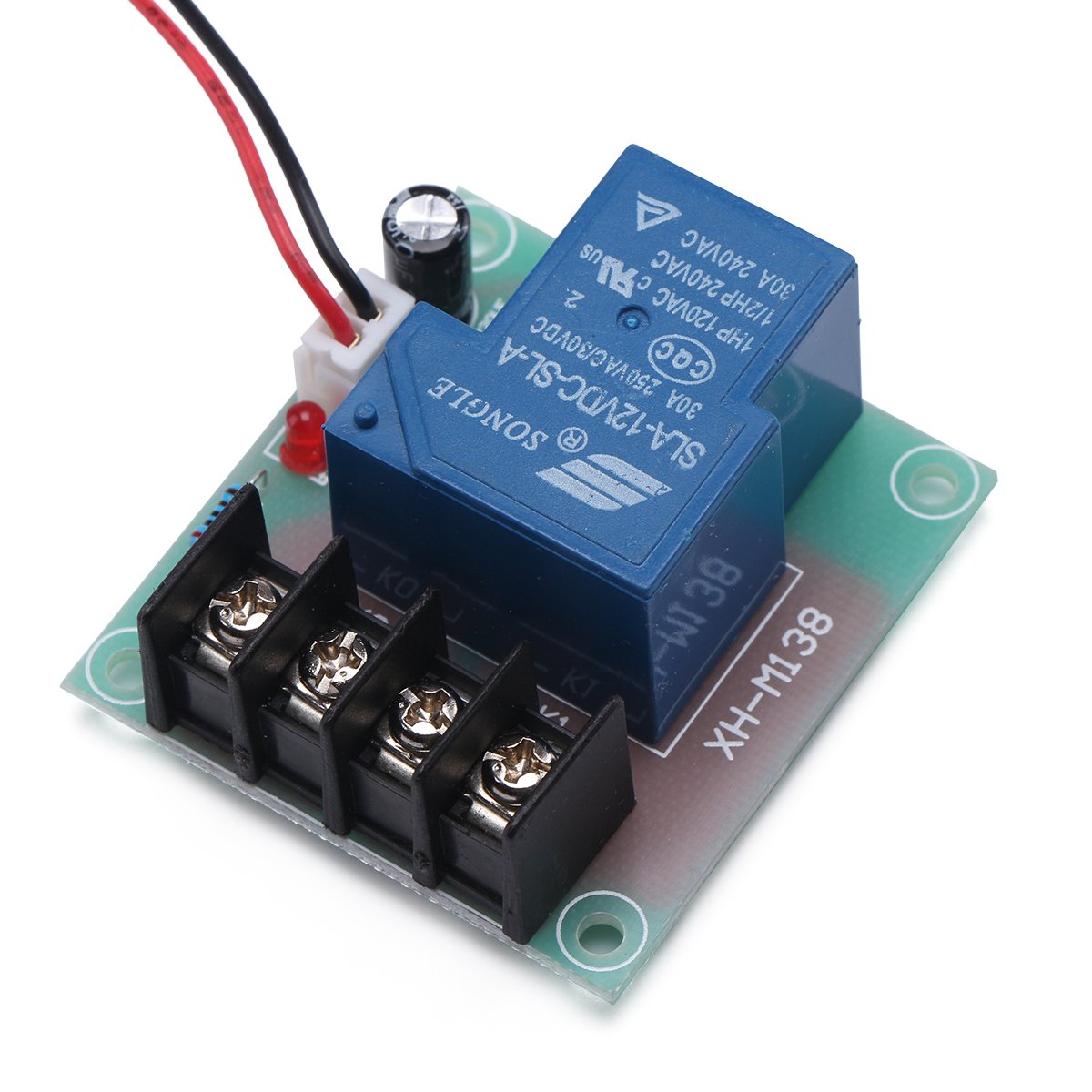 DROK 30A Portable Power Switch 12V DC Electric Current Amp Transfer ...