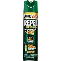 Amazon.com: Repel Sportsmen Max Aerosol Insect Repellent Bonus, 40% ...