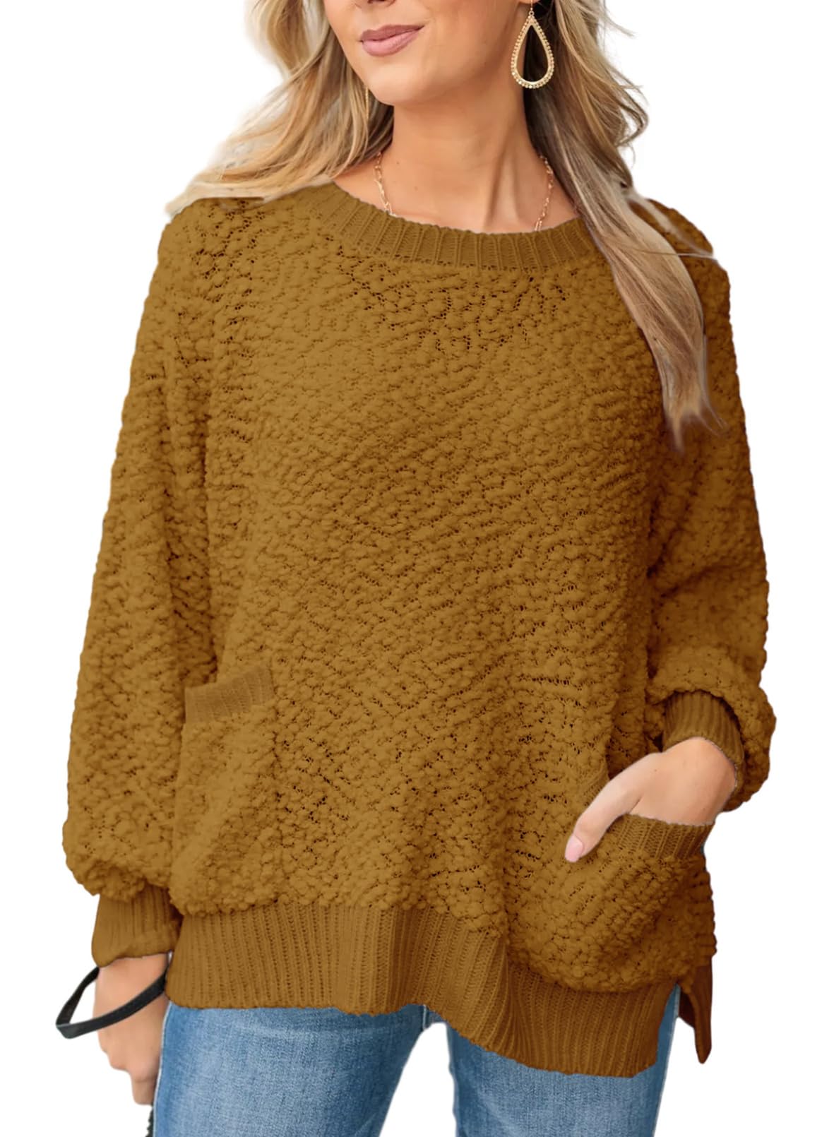 Dokotoo Womens Winter Fashion Fall Sweaters for Women Trendy Long ...