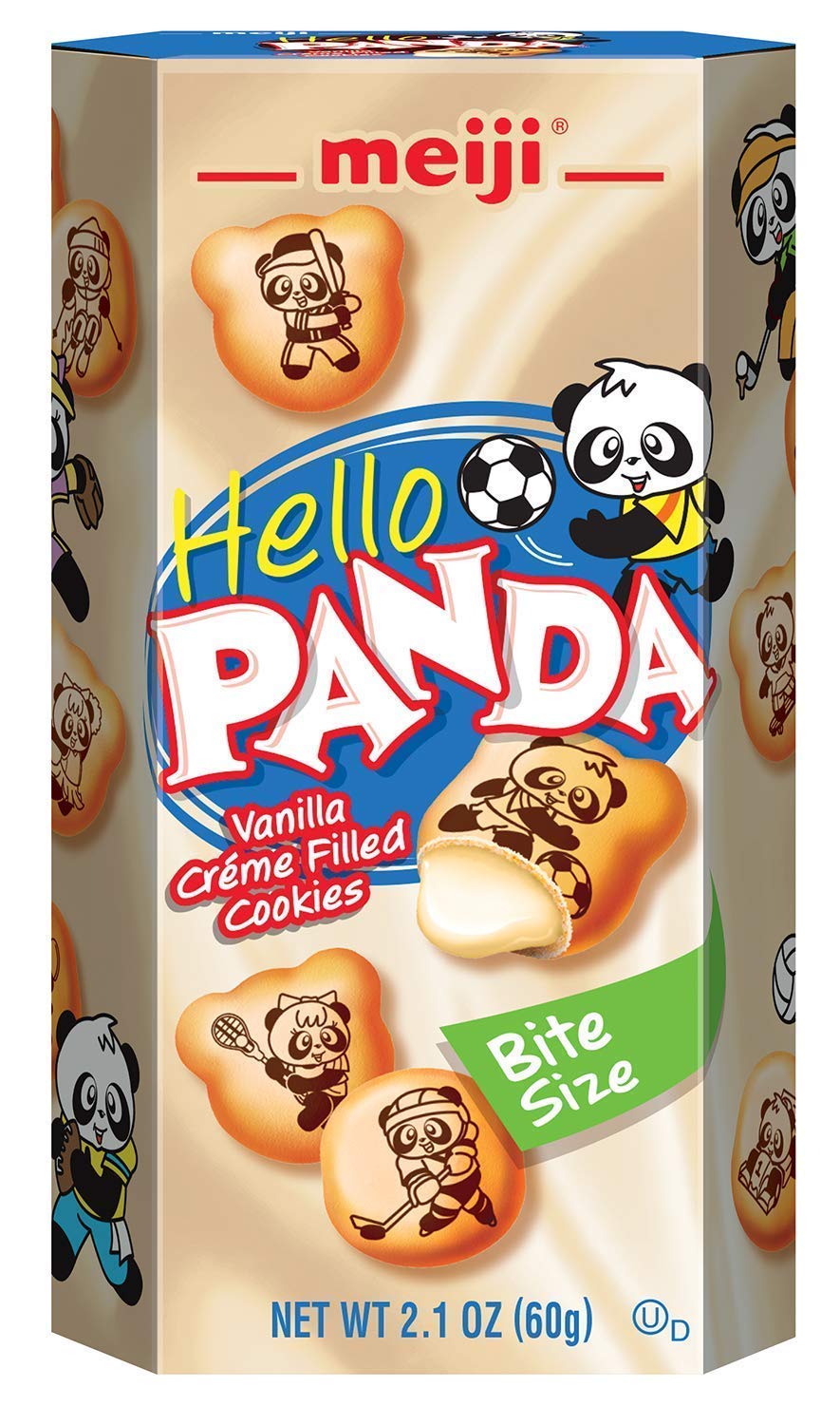 Mua Meiji Hello Panda Chocolate 10 pack Cookies, Vanilla Crème Filled ...
