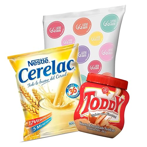 Cerelac and Toddy Chocolate Venezuela Food Bundle Venezuelan Breakfast ...