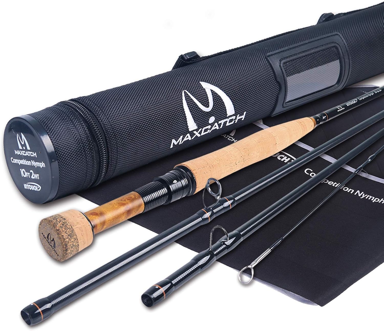 Amazon.com : M MAXIMUMCATCH Maxcatch Competition InTouch Nymph Fly Rod ...