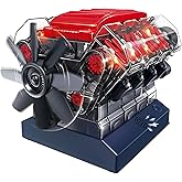 Amazon.com: OWNONE 1 V8 Engine Model Kit That Work - 8-Cylinder Visible ...
