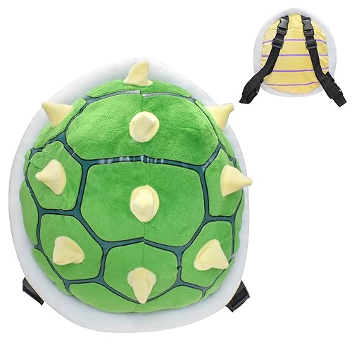 ZYPHYR 11.4'' Koopa Bowser Backpack with Spiked Turtle Shell Daypack ...
