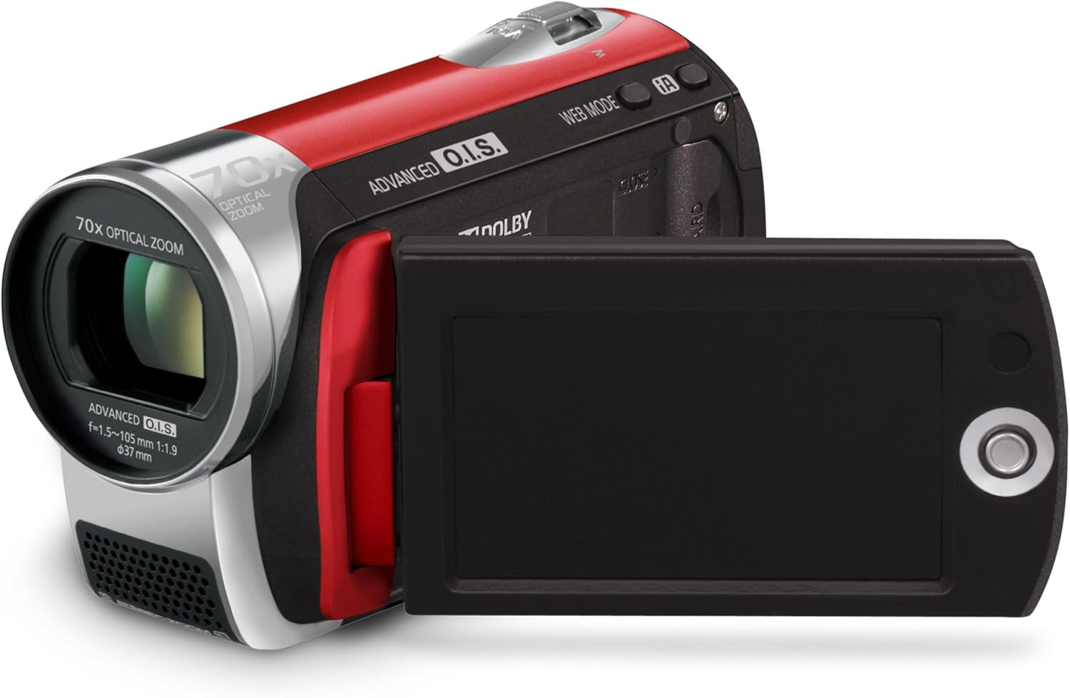 Panasonic SDR-S26 SD Camcorder, Red: Amazon.es: Electrónica