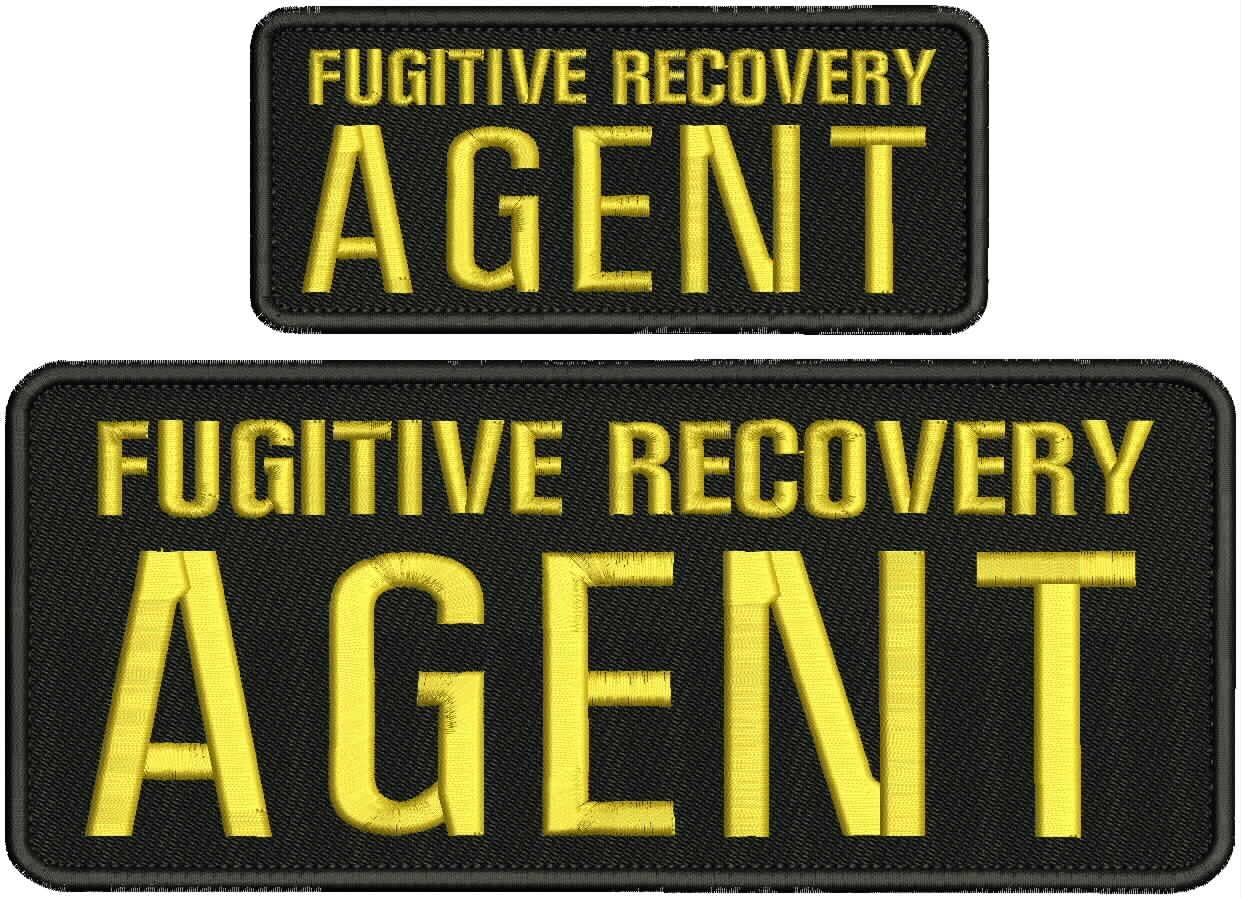Unknown State Collectibles fugitive recovery agent PATCH 4X10 hook ON ...