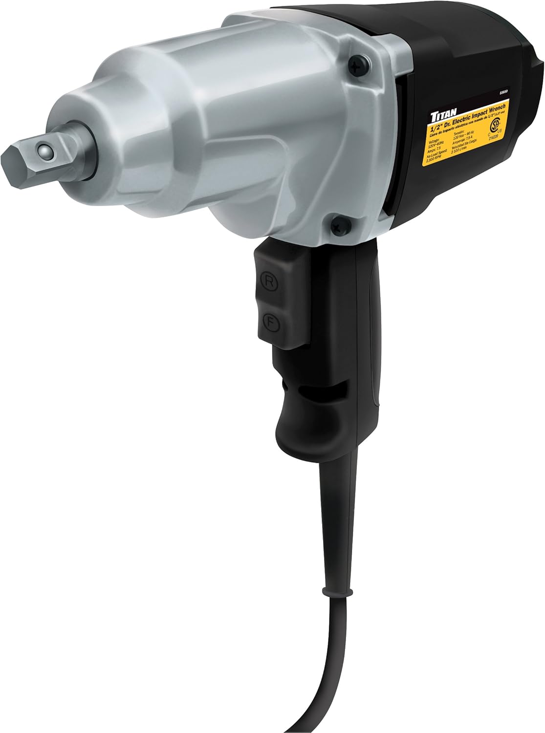 Titan Tools 55680 1/2" Drive Electric Impact Wrench: Amazon.com.mx ...