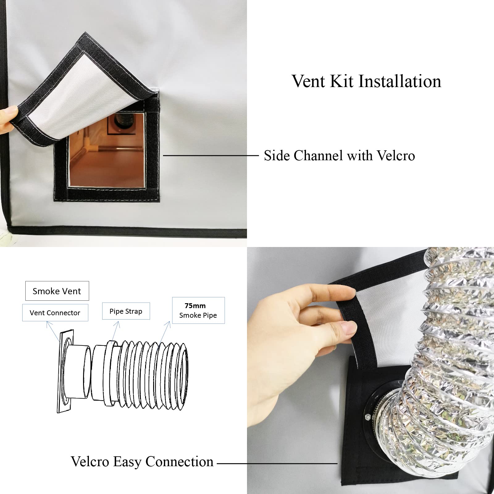 Mua Resin 3D Printer Enclosure Kit with Smoke Vent and LED Light Bar ...