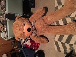 Amazon.com: Joyfay 63" Giant Teddy Bear Light Brown: Toys & Games