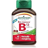 Jamieson Vitamin B12 2,500 mcg (Methylcobalamin) Sublingual Tablets ...