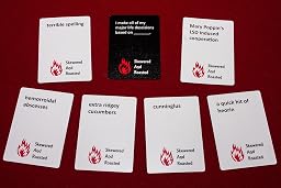 Amazon.com: Skewered and Roasted Card Game / Adult Party Game: Toys & Games