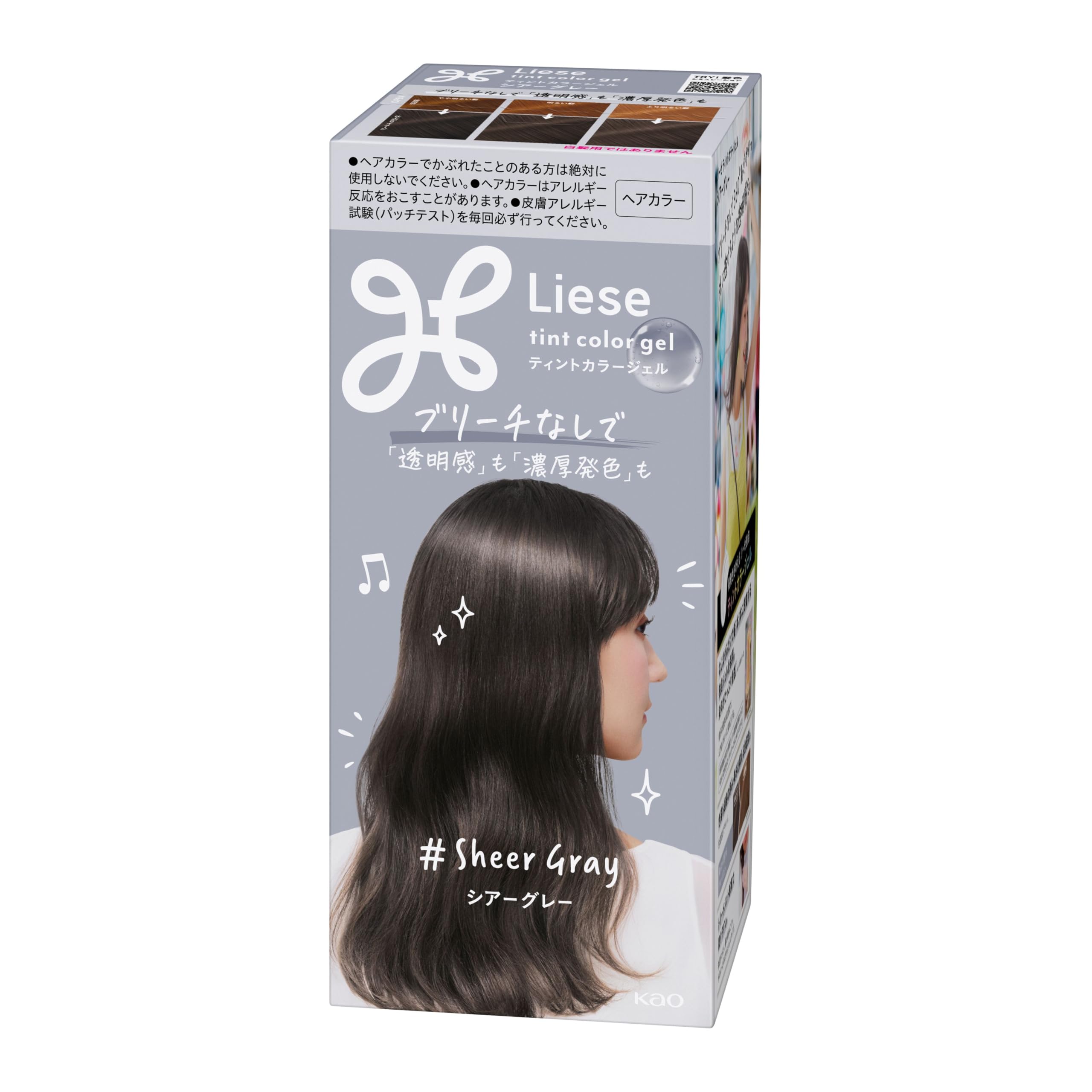 Mua Liese Creamy Color Gel Hair Dye – Sheer Gray | Japanese Gray Ash ...