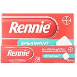 Rennie Spearmint Heartburn and Indigestion Relief 72 Tablets: Amazon.co ...
