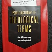 Pocket Dictionary of Theological Terms (IVP Pocket Reference): Grenz ...