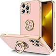 Amazon.com: Hython for iPhone 13 Pro Case with Ring Stand, 360° Rotatable Ring Holder Magnetic ...