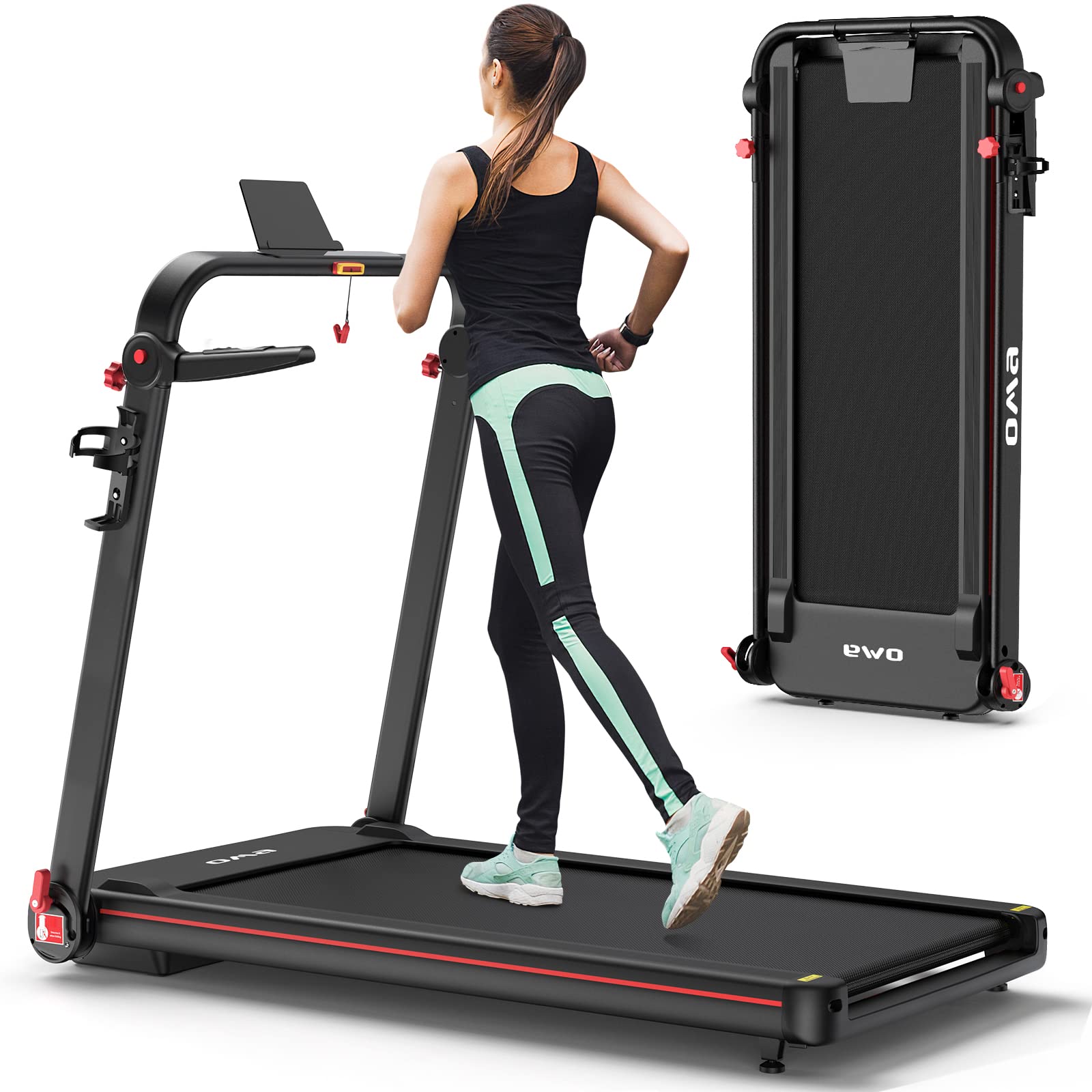 OMA Treadmills for Home, 2.5HP Foldable Portable Treadmill for Home ...