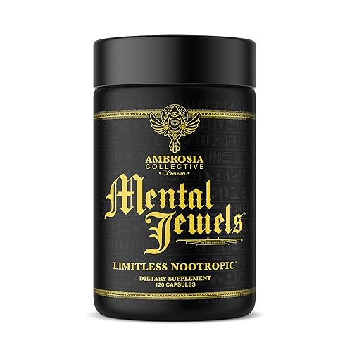 Ambrosia Mental Jewels (Capsules) - Cognitive Enhancer | Increase ...